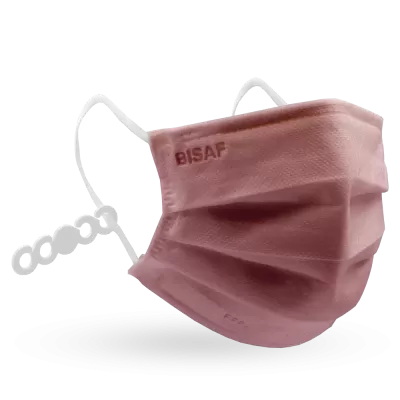 Anti-fog face mask FFP2 claret