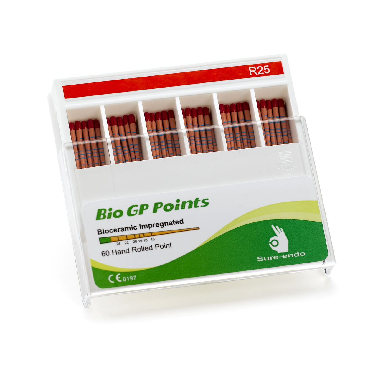 Bioceramic GP Gutta-Percha Points R25 for Reciproc and ReciPRO R25