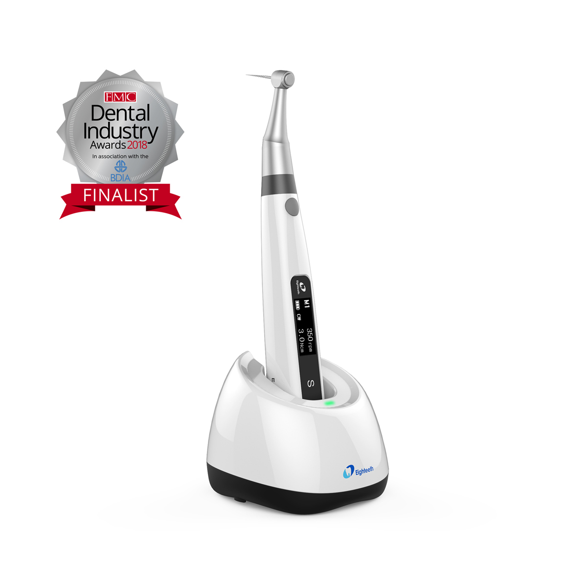 Endodontic motor with integrated Apex Locator: E-Connect...