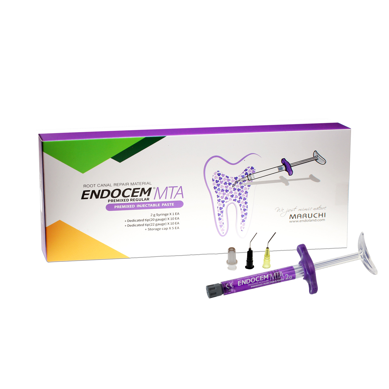 Endocem MTA Premix Injectable Paste 2g by Maruchi