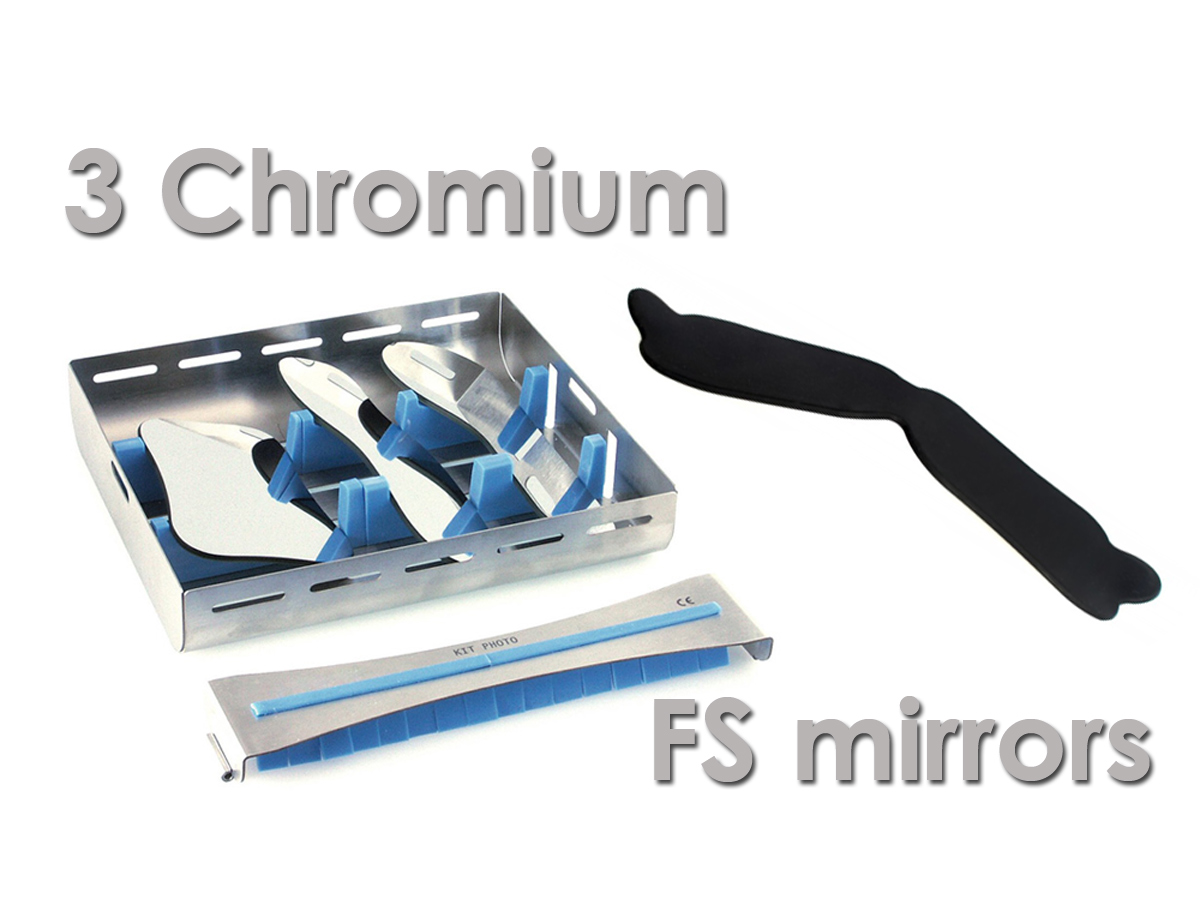 Photo mirrors kit 1 (3 mirrors, cassette, contrastor) | B...