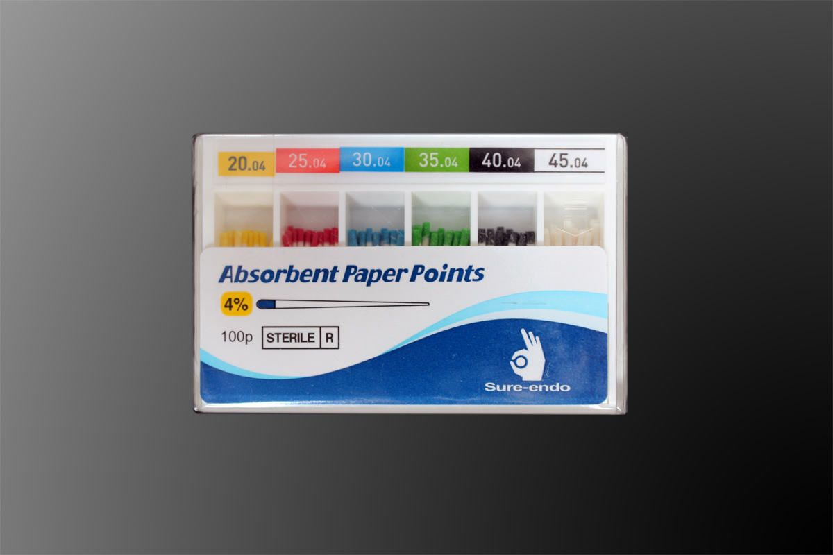 Paper Points Sure-Endo Greater Taper 100pk