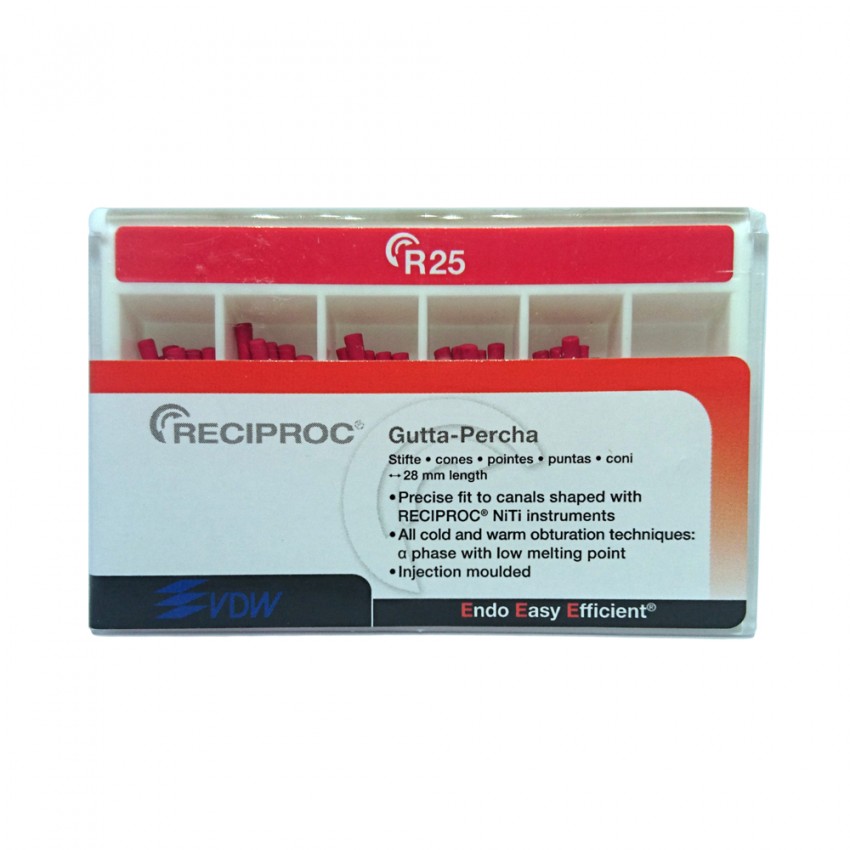 VDW Reciproc Gutta Percha R25